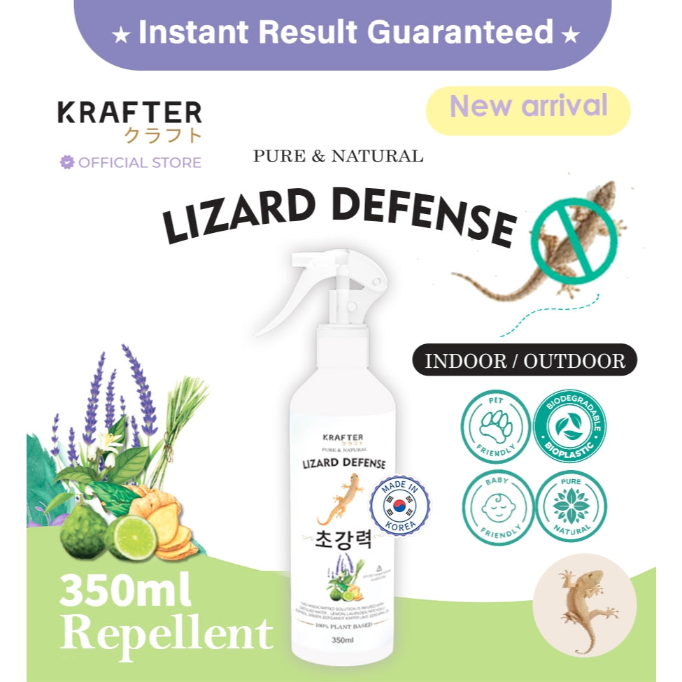 🇰🇷 Natural lizard repellent 350ml l 100% Natural Ingredients l Bye ...