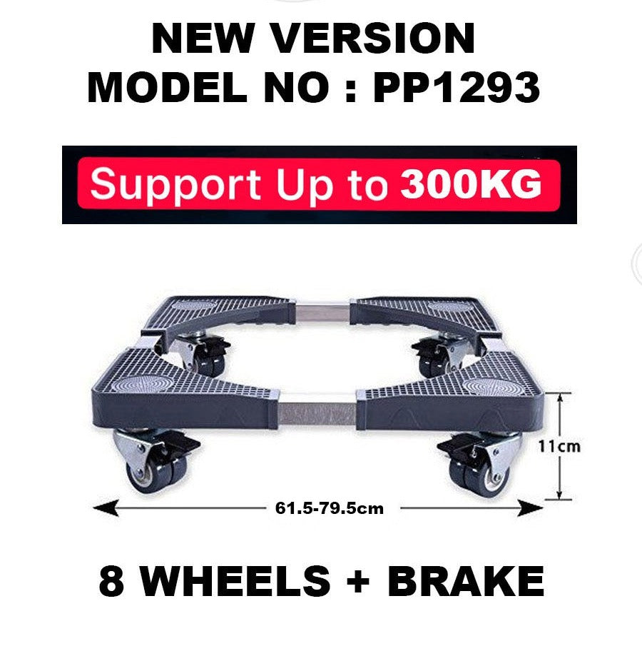 Movable Base Wheel Heavy Duty Load Up to 300kg [PP 1239] – Krafter